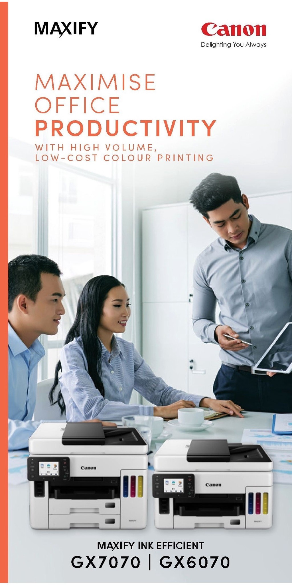 Canon GX7070 MAXIFY Ink Tank Wireless 4-in-1 Business Printer | Shopee ...