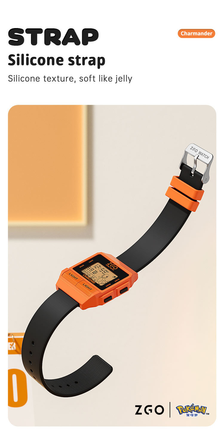 ZGO x Pokémon Charmander Kids Watch For Boys Girls Waterproof ...