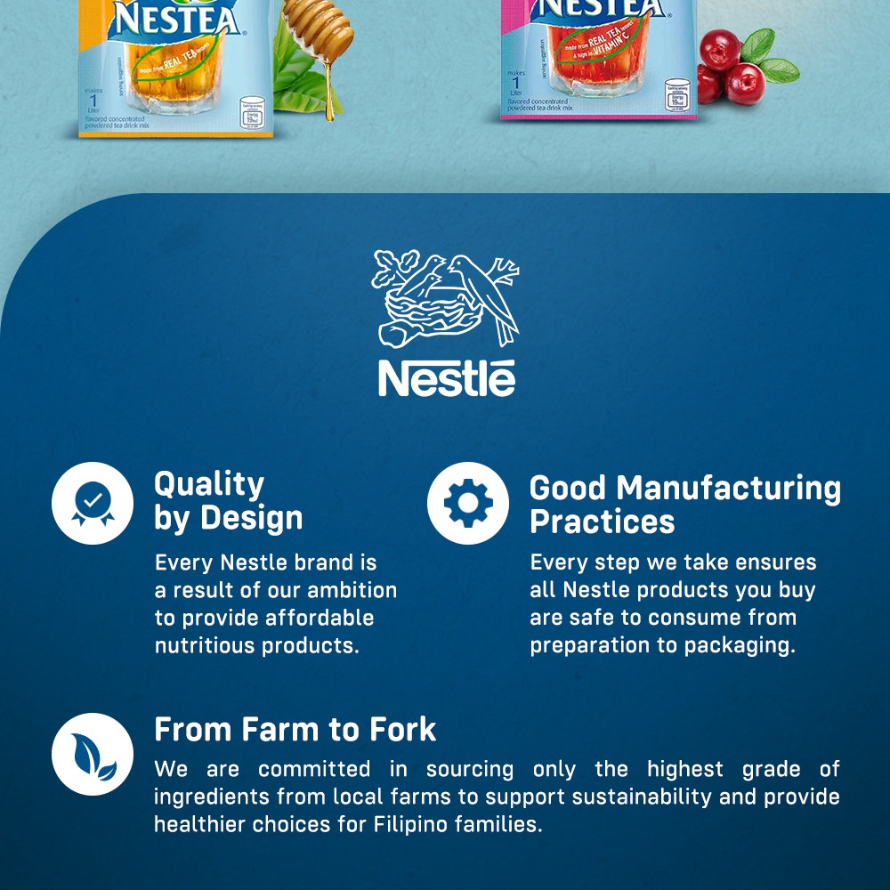 Nestea Apple Blend + Lemon Blend Iced Tea 20g Pack of 24 with FREE ...