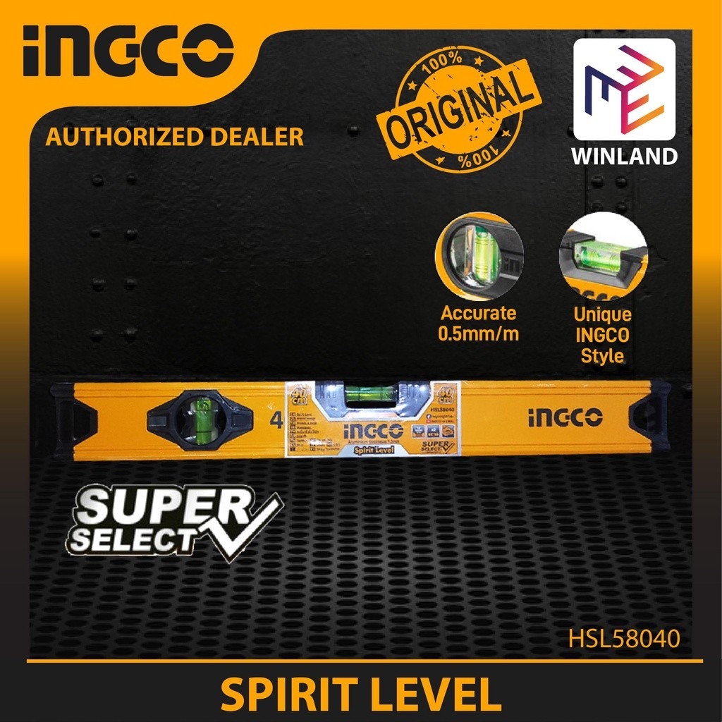 Ingco by Winland Tools Spirit Level Cylinder spirit Bulbs Aluminum ...