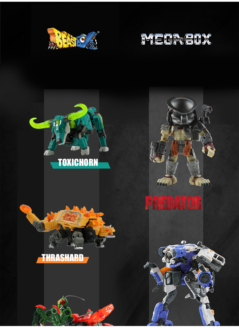 52TOYS BEASTBOX BB-32 Demon Dart Mecha Deformation Action Figure ...