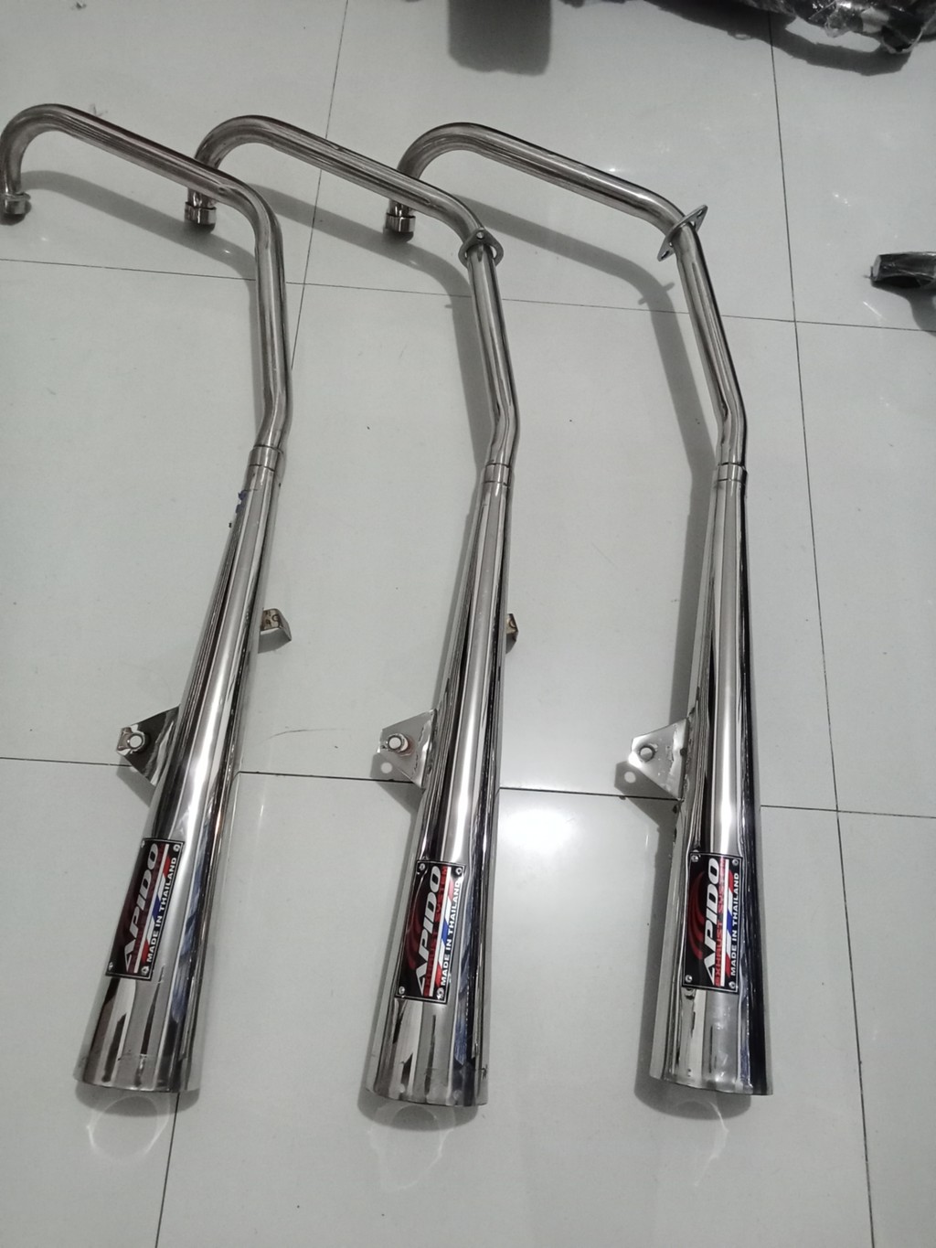 YAMAHA YTX 125 Muffler Chicken Pipe With Tatak | Shopee Philippines