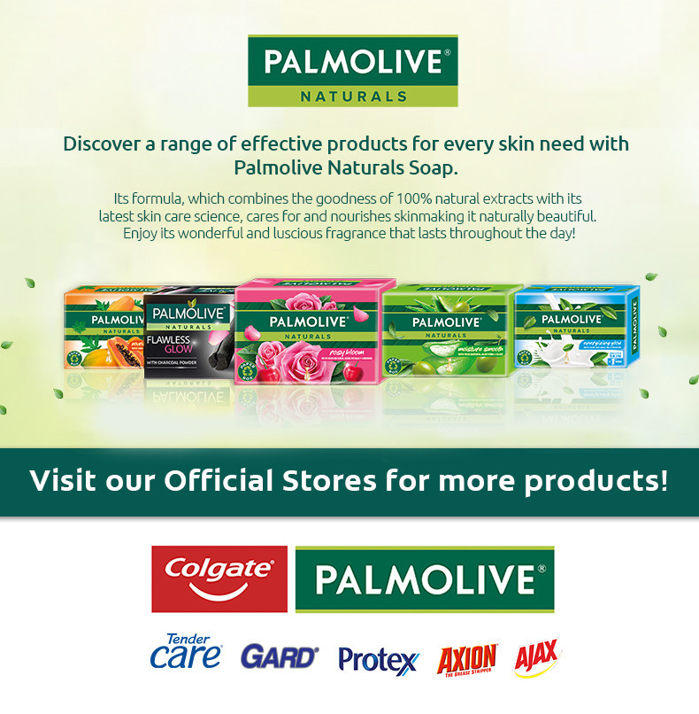 Palmolive Naturals Moisture Smooth Bar Soap - with Aloe Vera & Olive Oil, 80g Value Pack of 6 ...
