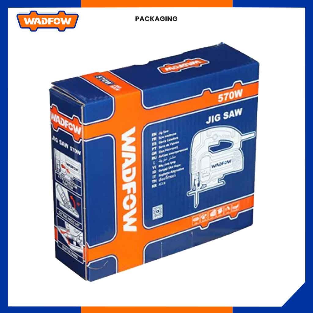 Wadfow Electric Jigsaw 570W Wood Cutter Machine 4 Step Pendulum ...