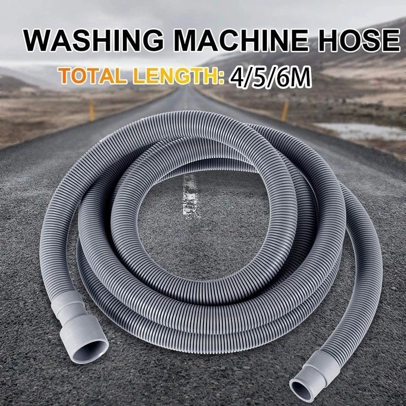 Washing Machine Drain Hose Outlet Water Pipe drainage Soft Tube ...