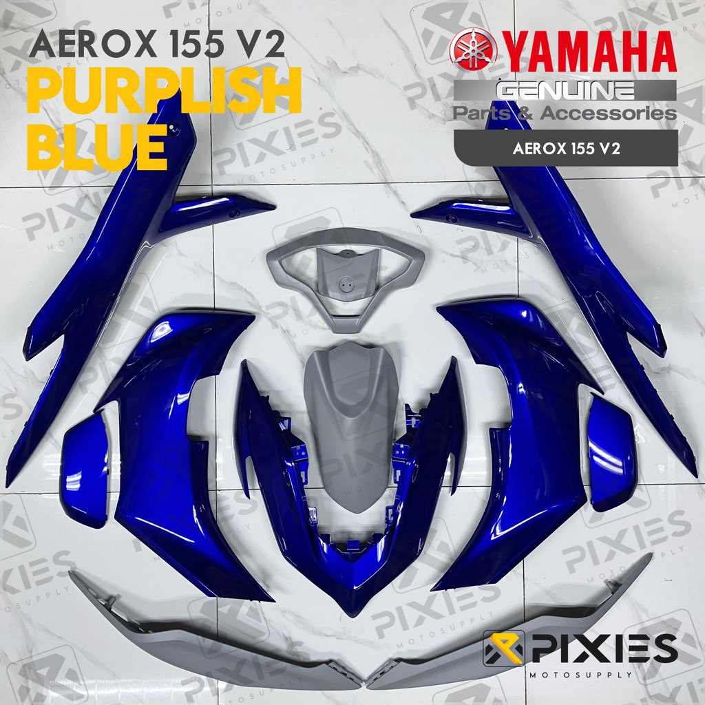 YAMAHA AEROX V2 GENUINE SPARE PART FAIRINGS FLAIRINGS PLASTIC PARTS ...