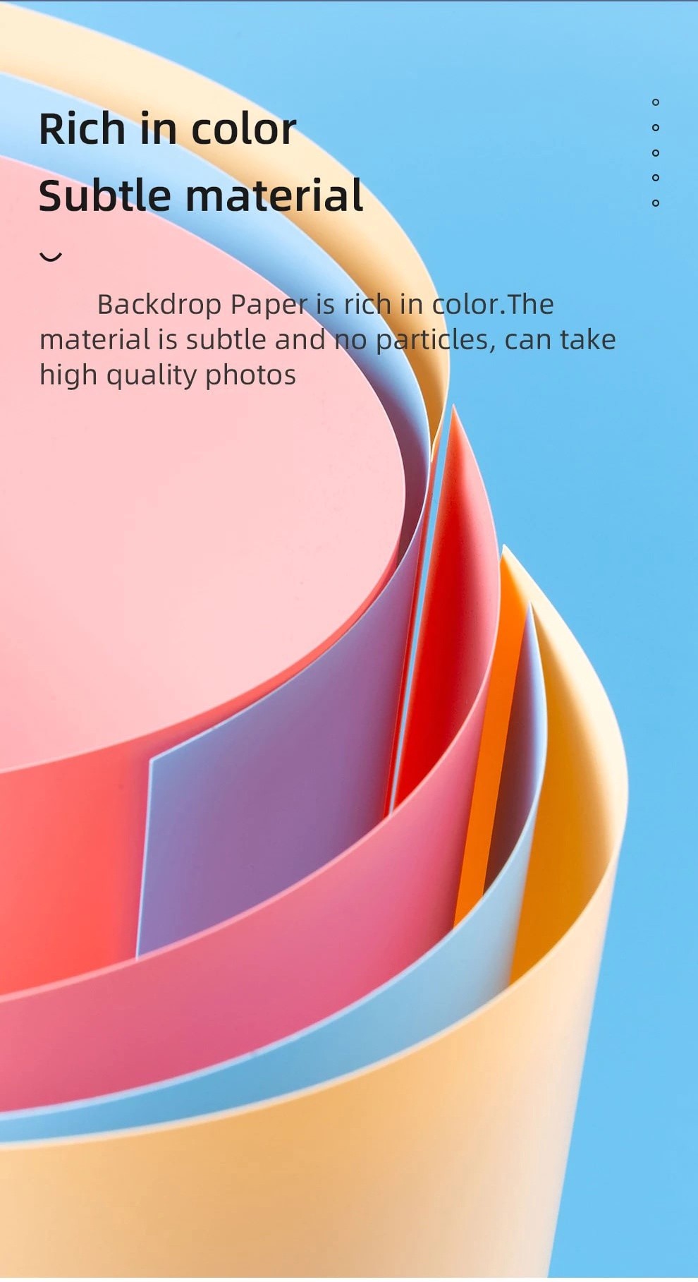 Pxel P136 1.35 x 10m Seamless Solid Color Paper Superior Savage Photo ...