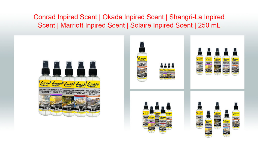 Guapo Car Perfume Spray 250mL Luxhotel Series | EJDalanon Enterprise ...