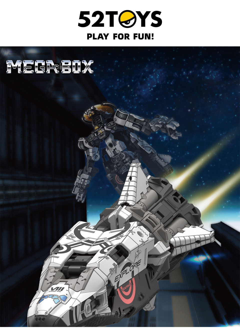 52TOYS MEGABOX MB-25 Endymion Mecha Deformation Action Figure Portable Model | Shopee Philippines