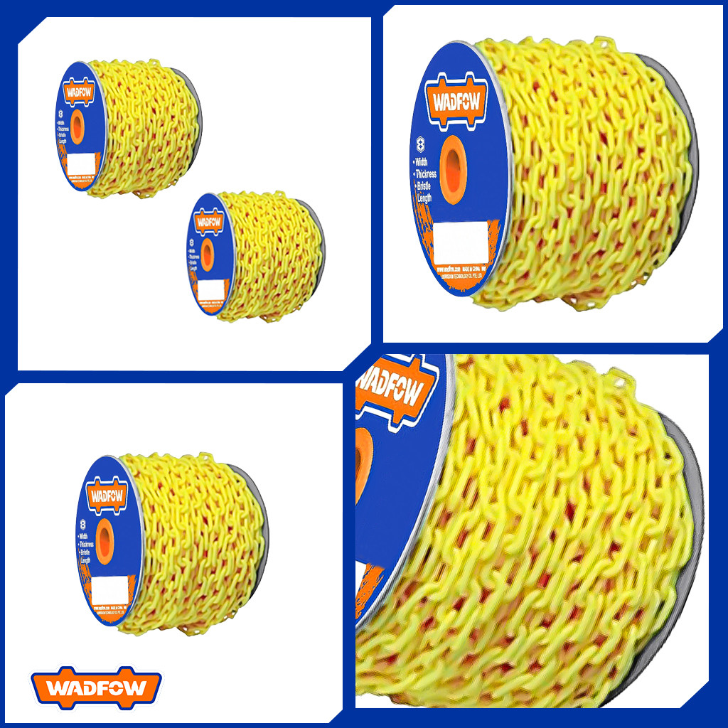 Wadfow PP Plastic Chain 6mm x 25m / 8mm x 25m (WYJ6A06, WYJ6A08 ...