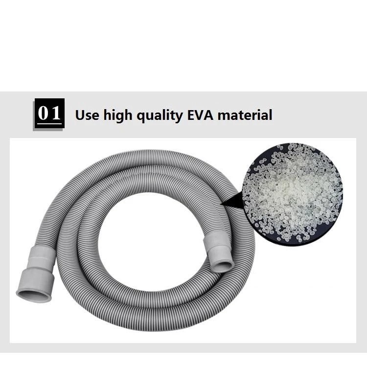 Washing Machine Drain Hose Outlet Water Pipe drainage Soft Tube ...