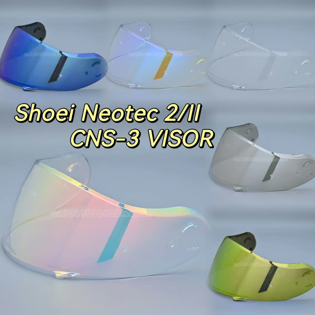 XM 【Hot sale】Neotec 2 CNS-3 Helmet Visor For Shoei Neotec II | Shopee ...