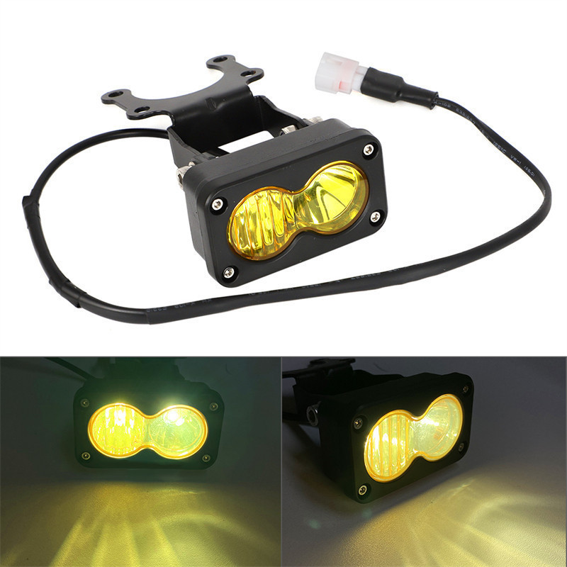 XM Headlight Switch Yellow Spot Flood Led Pod Combo Kit Set For Sur Ron ...
