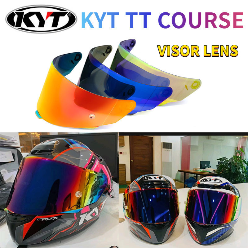 XM KYT TT Course Visor Lens Revo Lens FIt for KYT TT Course KYT Helmet ...