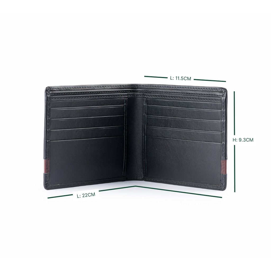 Bibo 310600 Leather Bi-fold Wallet for Men (Meeks) | Shopee Philippines