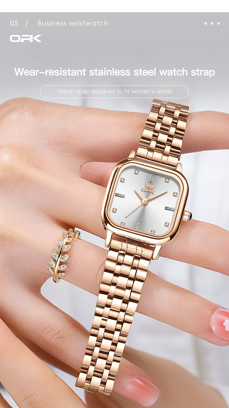 OPK Watch For Woman Elegant Waterproof Original With Box Stainless ...