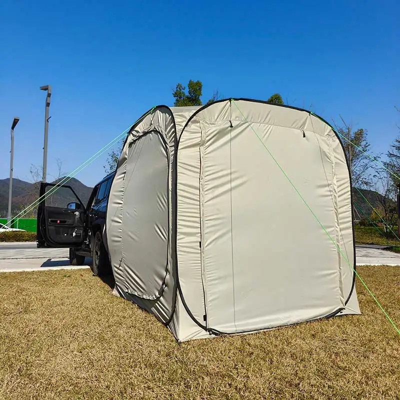 6Person Car Rear Extended Tent Automatic Pop Up Self Driving Outdoor ...