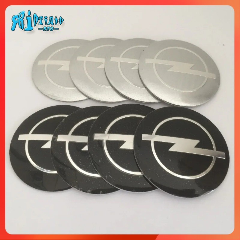 RTO 4pcs 56mm 60mm 65mm opel car emblem Wheel Center Hub Caps Badge ...