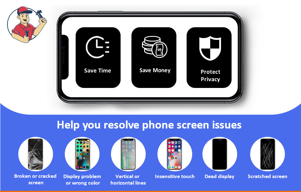 Original LCD For Infinix GT 30 Pro 5G X6873/Tecno Spark 40 Pro KM6 LCD ...