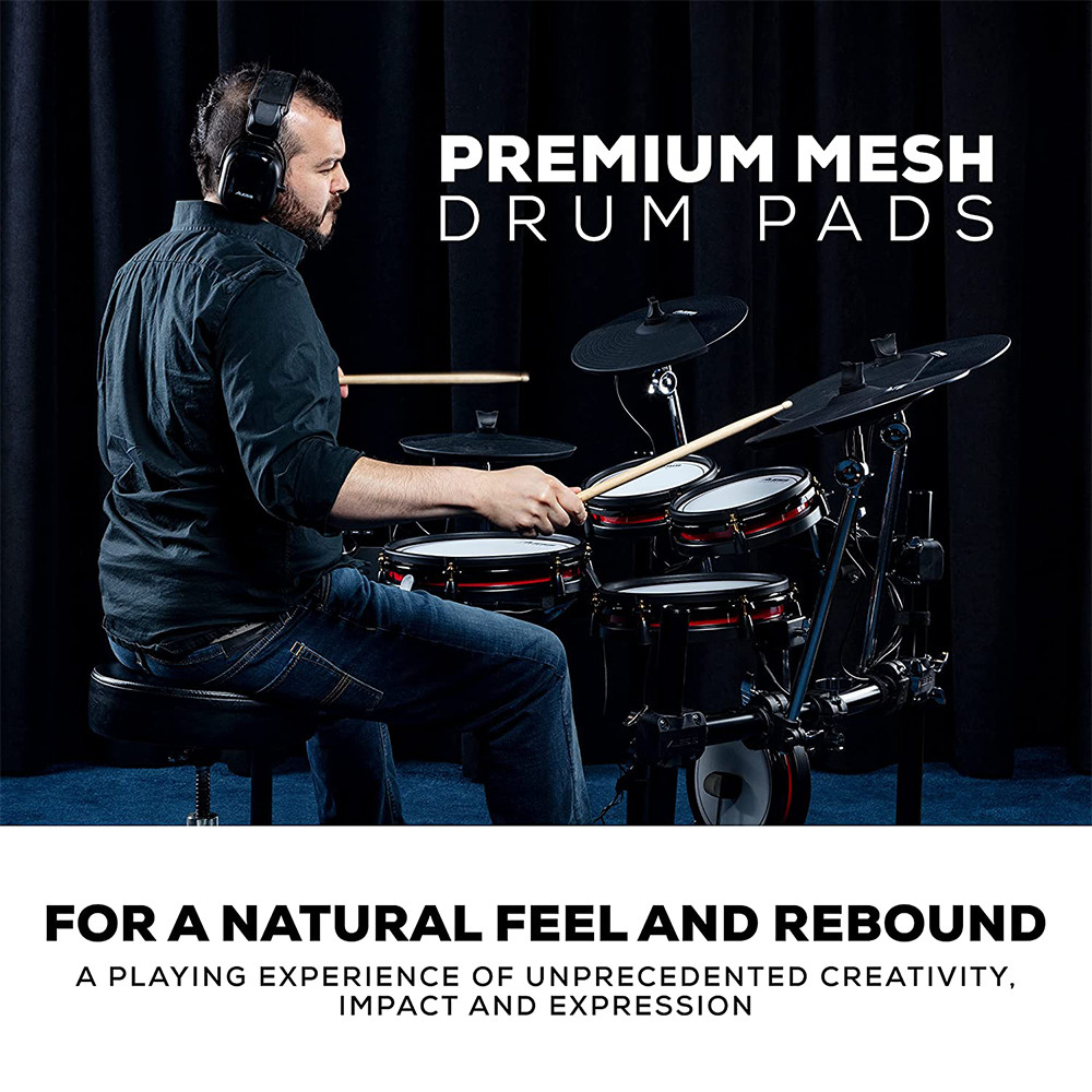 Alesis Crimson II SE 9-Piece Electronic Drum Kit with Mesh Heads ...