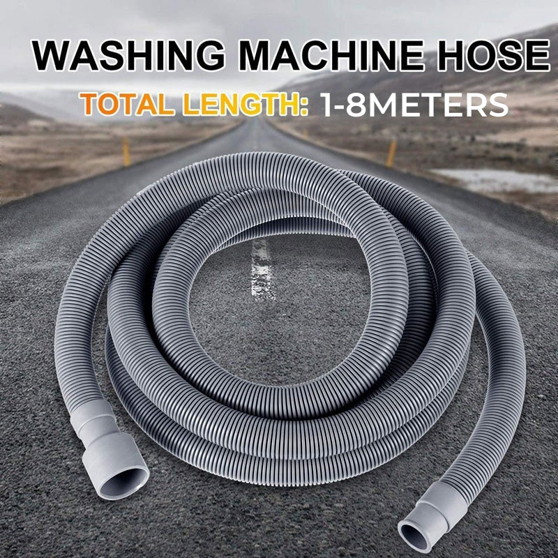 Washing Machine Drain Hose Outlet Water Pipe drainage Soft Tube ...
