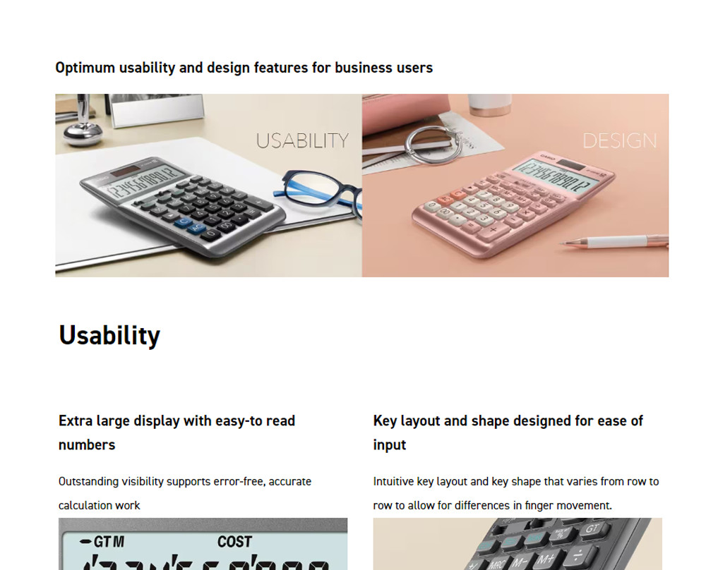 Casio Df-120fm-Pk Pink Standard Desktop Type Calculator, Tax Calculation, Metal Faceplate ...