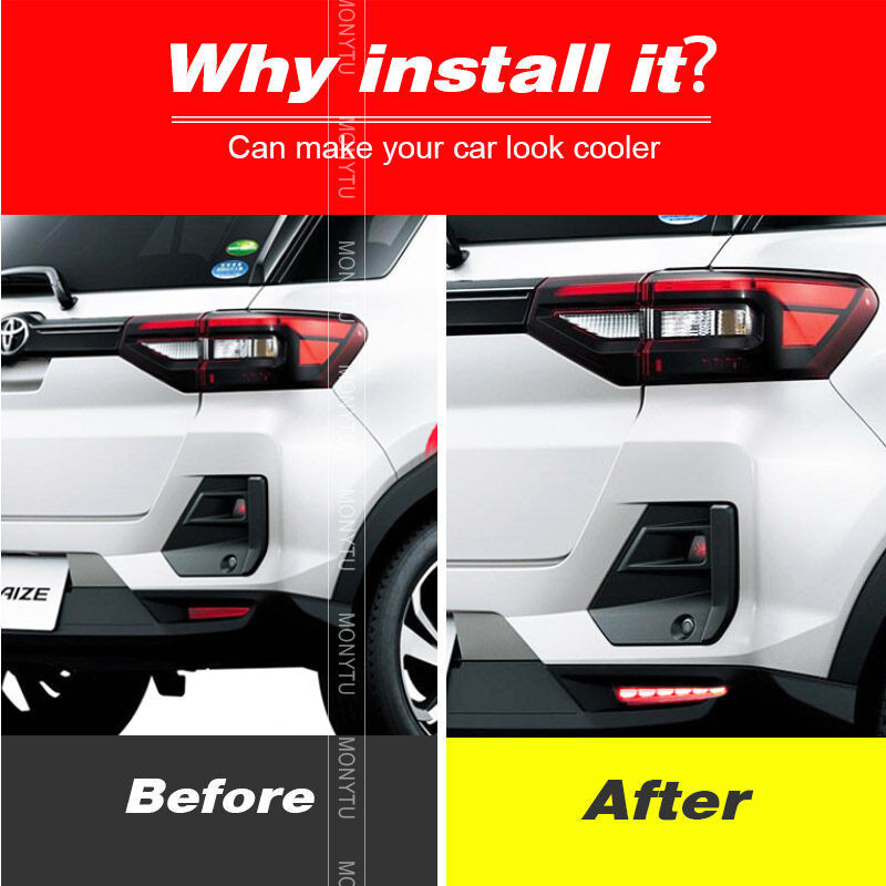 For Toyota Raize （2020-Present） Car Lights Led Rear Bumperlight Fog ...