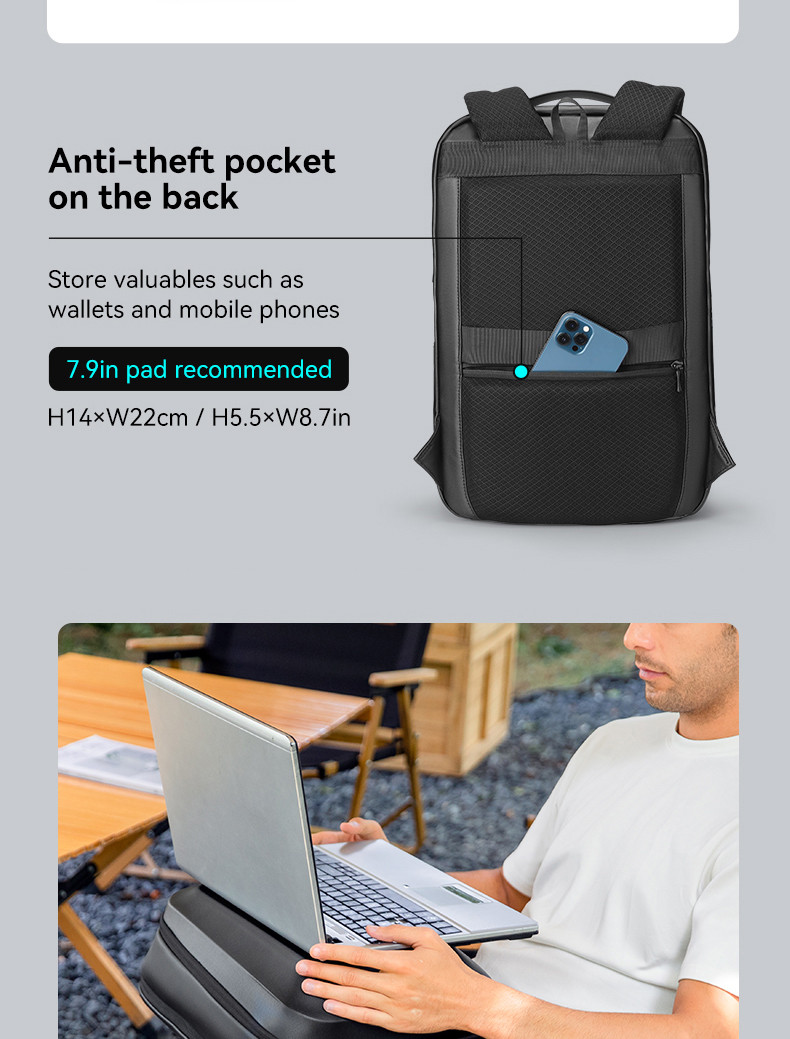 Mark Ryden splash proof Travel Backpack Laptop Bag with USB Charging ...