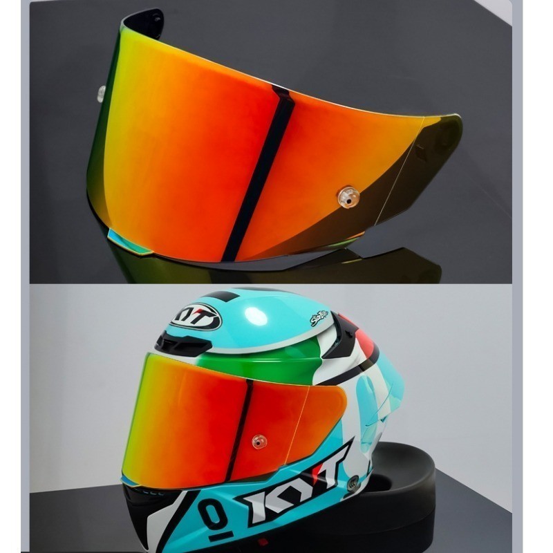 Helmet Visor For KYT For TT COURSE Motorcycle Helmet Shield Windshield ...