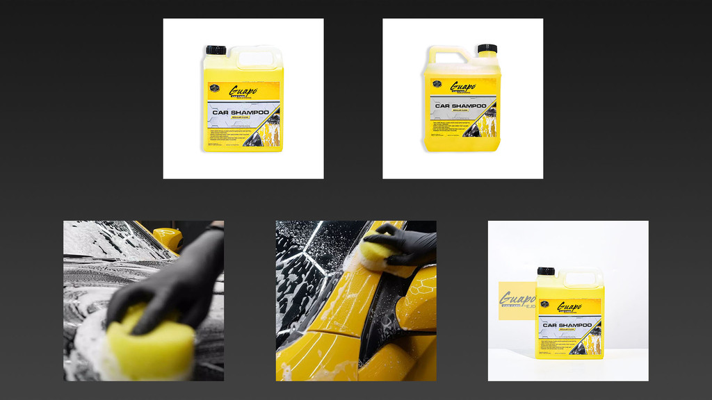 Guapo Car Wash Shampoo Regular Clean 1 Liter | Guapo Car Care Solutions ...