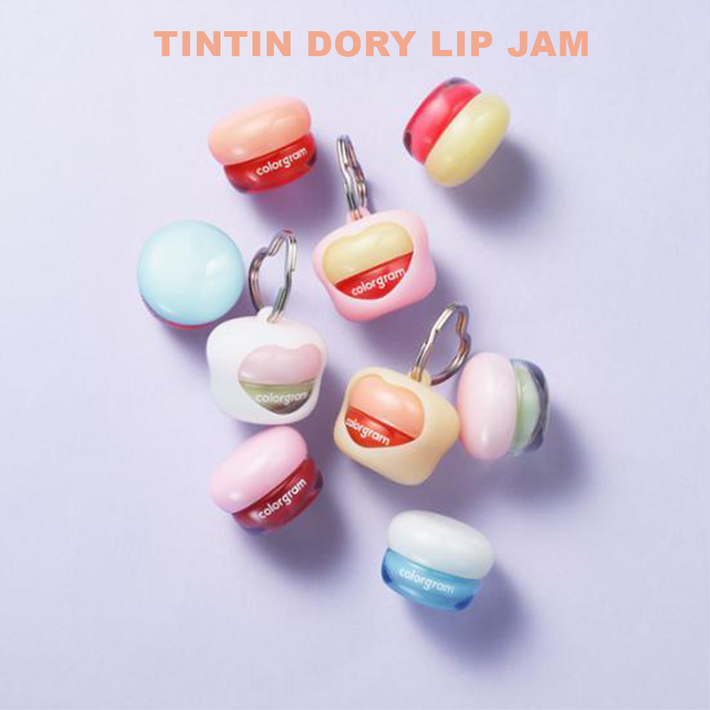 [COLORGRAM] TINTIN DORY LIP JAM 8COLORS 3.5g / lip tint colorgram ...