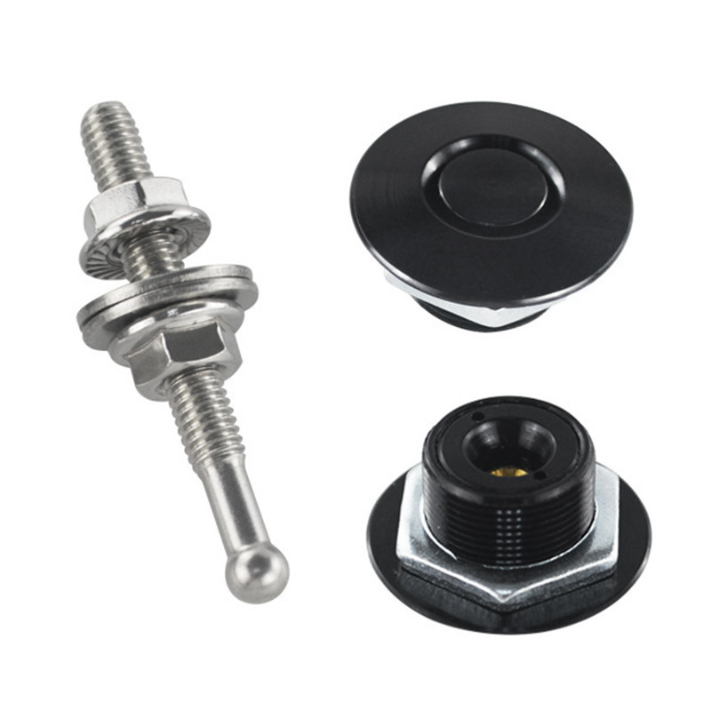 Quick Release Latch License Plate Lock Clip 1.25 Inch Diameter Aluminum ...