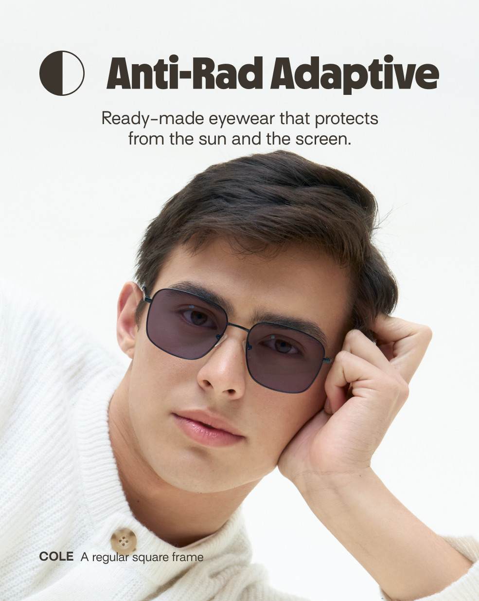 Sunnies Studios Anti-Rad Adaptive Cole (Non-graded Blue Light and ...