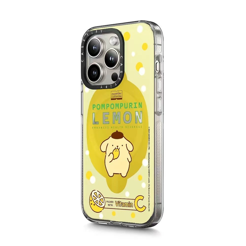 CASECASE X iPhone Sanrio characters - Pompompurin Cases Clear Case ...