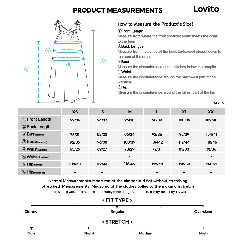 Lovito Women Casual Dress Plain Draped Structural Line Tighten The ...
