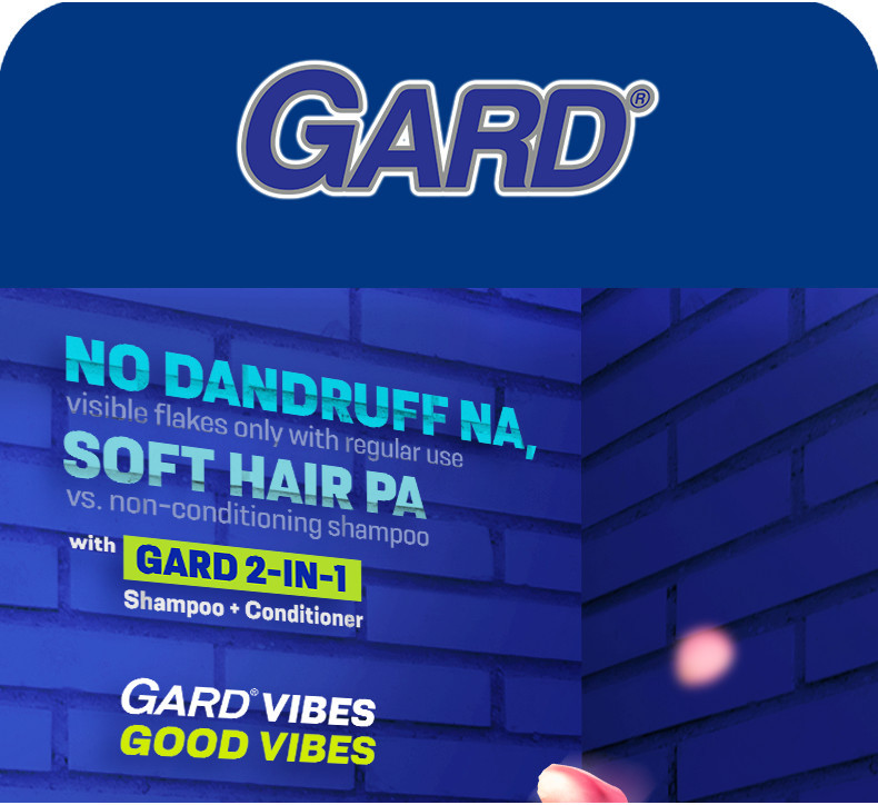 Gard Anti-Dandruff Refreshing Menthol Shampoo - with Mint & Eucalyptus ...