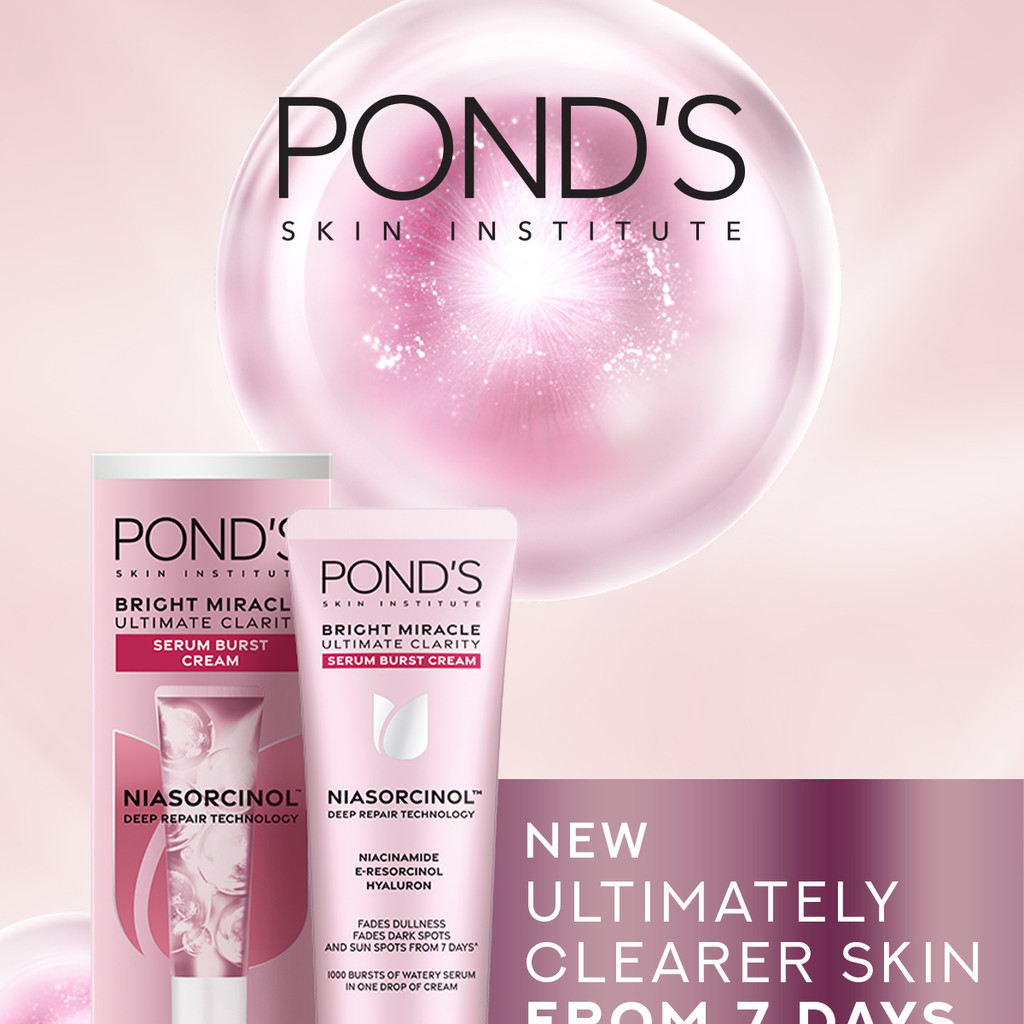 POND'S Bright Miracle Serum Burst Cream 20G with Niasorcinol ...