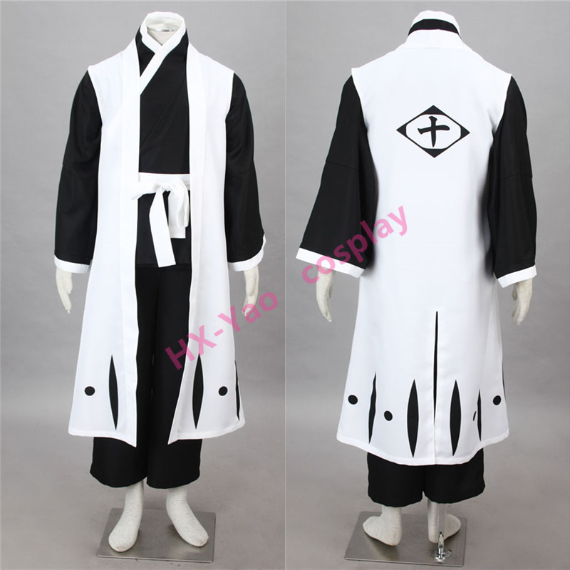 【HX-YAO】Bleach Gotei 13 series cosplay Captain's costume Hitsugaya ...