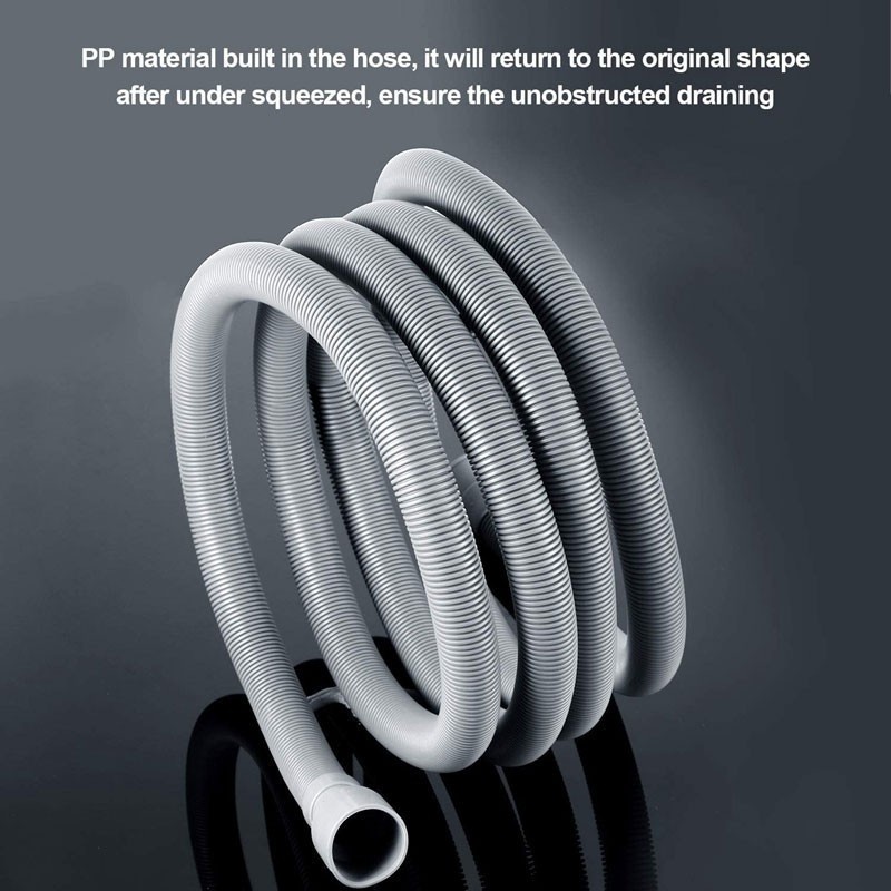 Washing Machine Drain Hose Outlet Water Pipe drainage Soft Tube ...