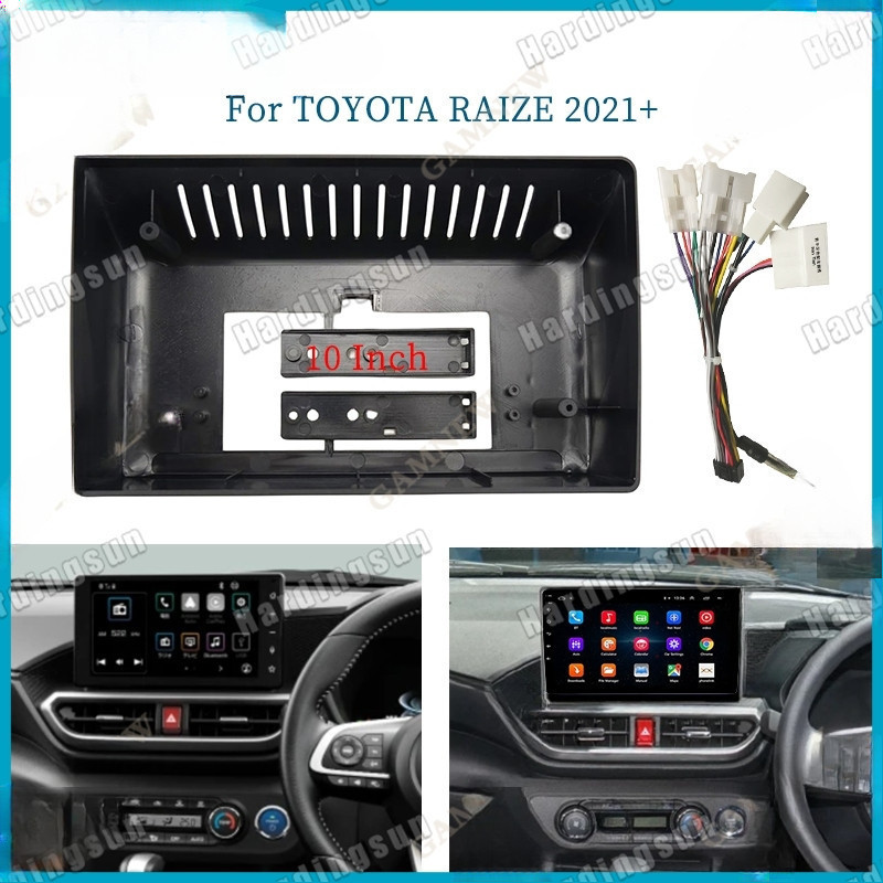 10 Inch Car Frame Fascia Adapter Android Radio Dash Fitting Panel Kit ...