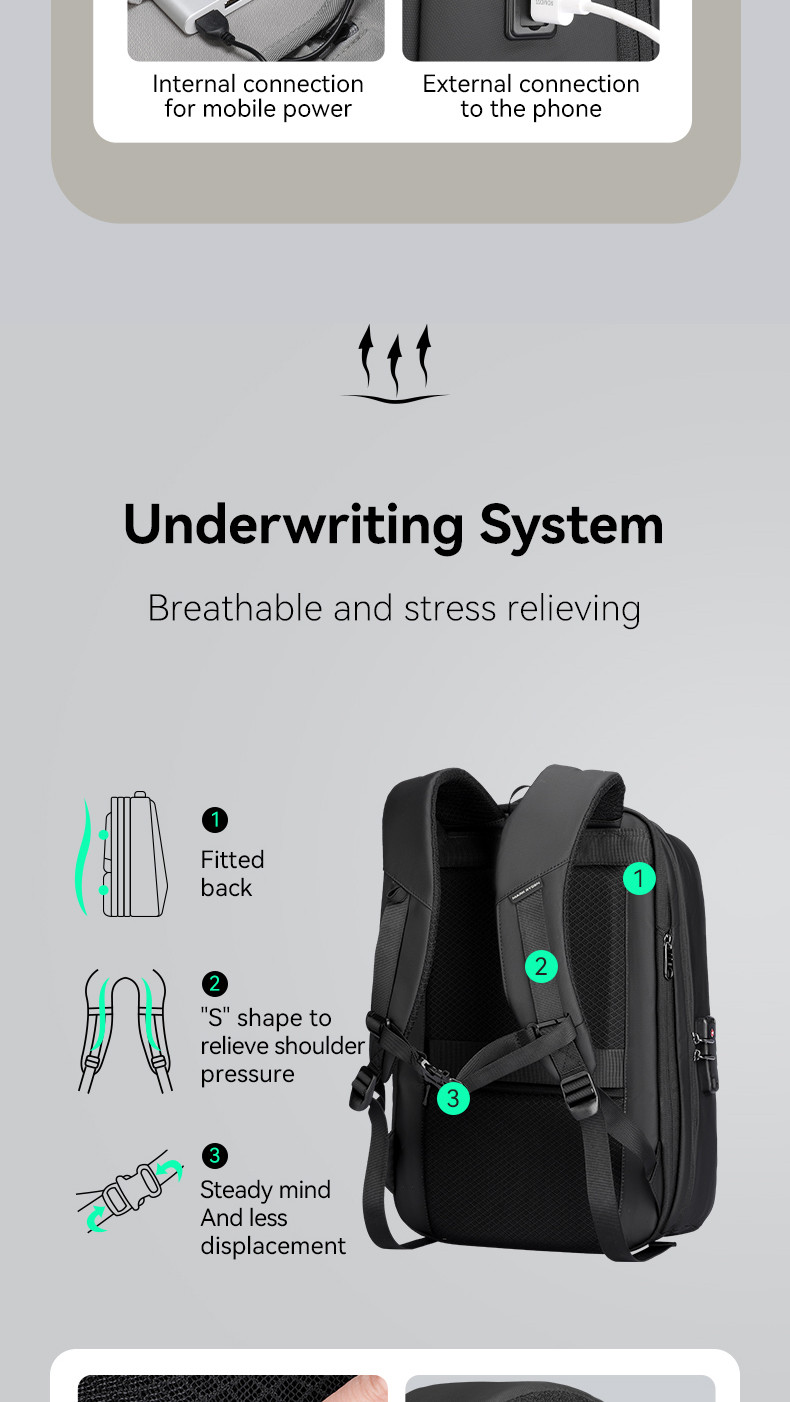 MARK RYDEN Anti-theft Laptop Backpack | Shopee Philippines