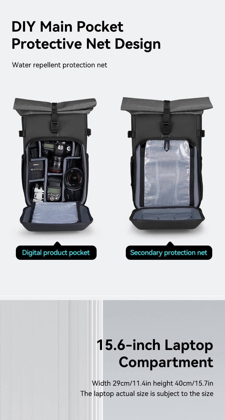 MARK RYDEN Outdoor Camera Backpack EVA Material | Shopee Philippines