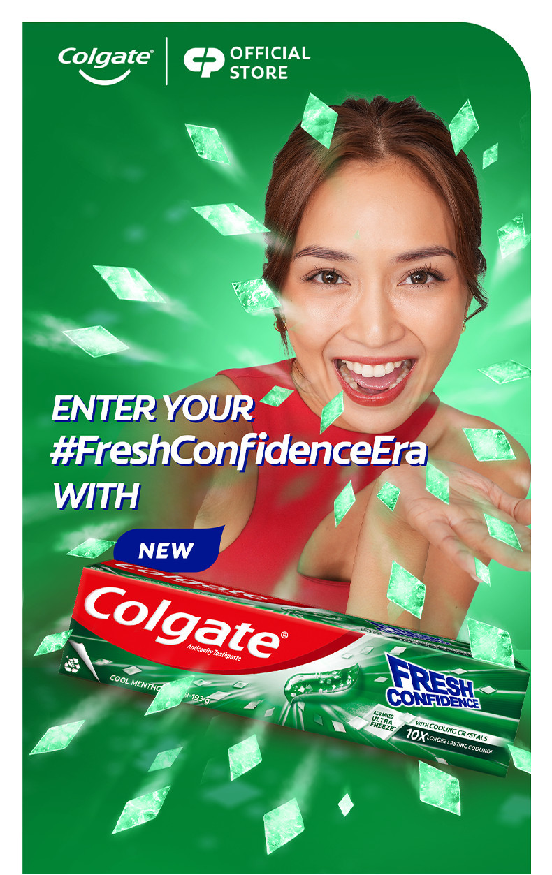 Colgate Fresh Confidence Gel Toothpaste with Cooling Crystals Cool ...