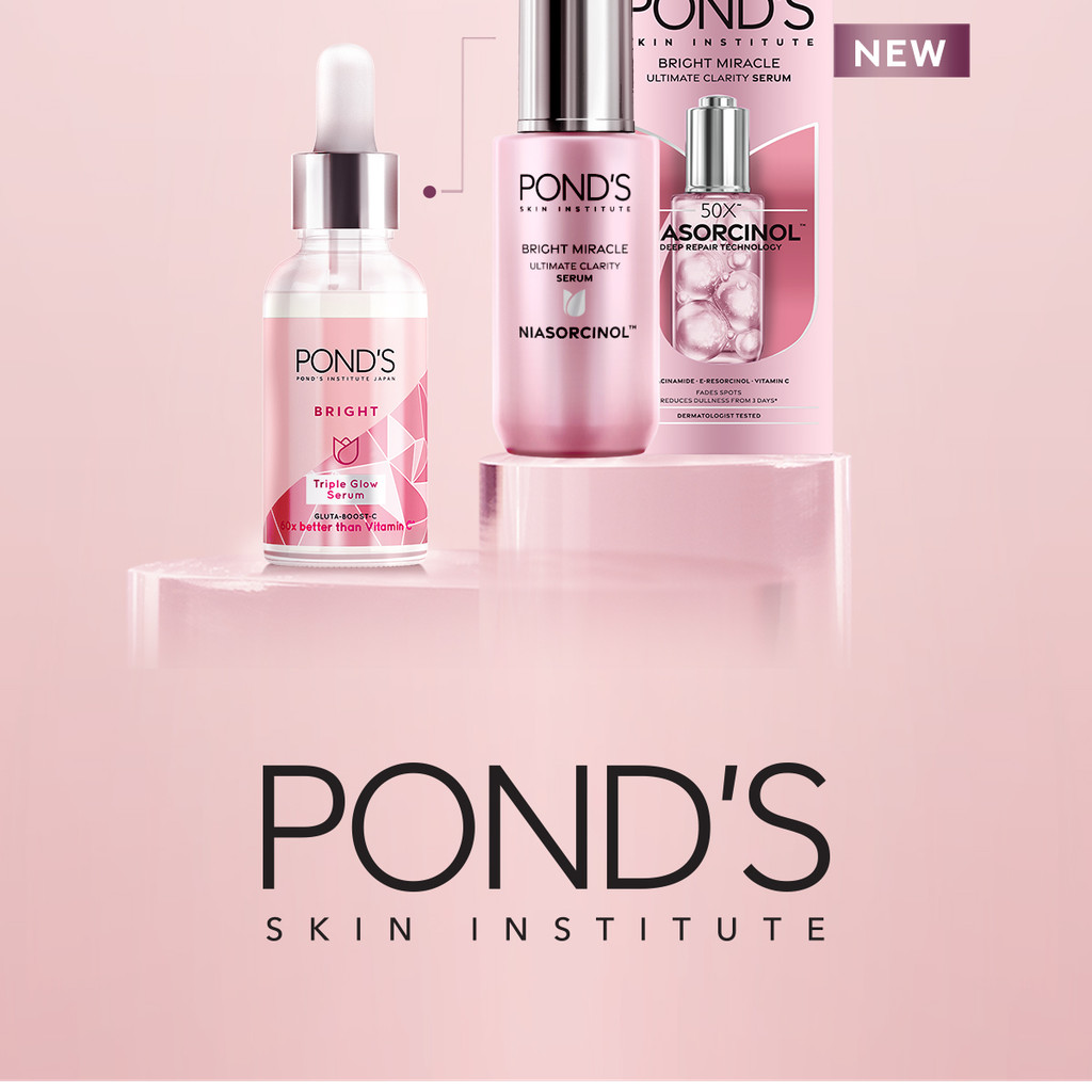 [BUNDLE OF 2] POND'S Bright Miracle Ultimate Clarity Day Serum 30G with ...