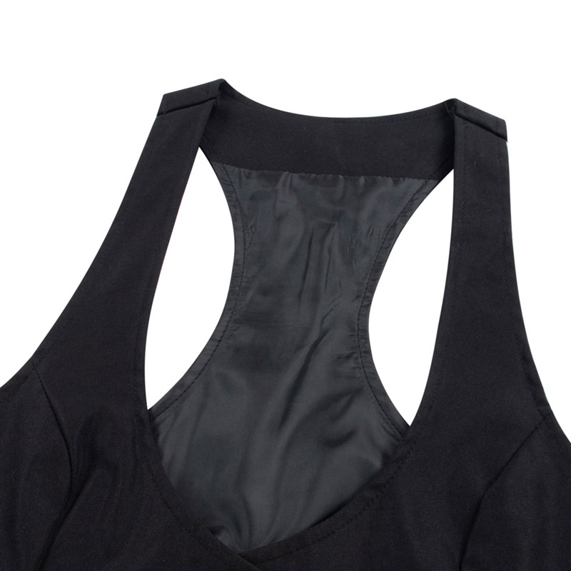 SF♫Women Waistcoat Vests Vintage Sleeveless V Neck Button Down Dressy ...