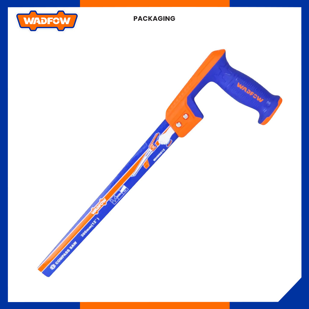 Wadfow Compass Hand Saw 12 Inch / 300mm For Wood WHW6G12 (WHT) | Shopee ...