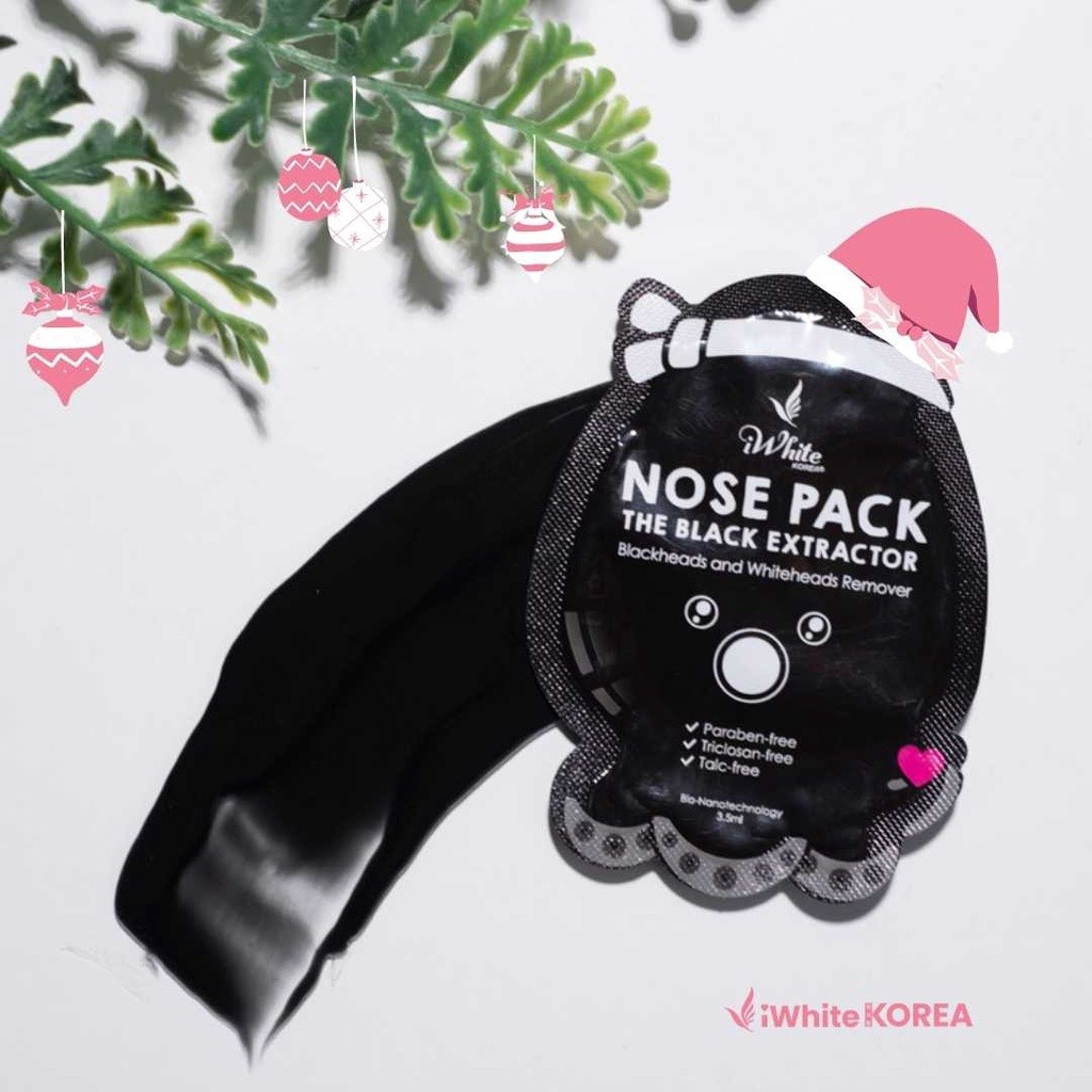 iWhite Korea Nose Pack Black Sachet 3.5ml - (Bundle of 3) | Shopee ...