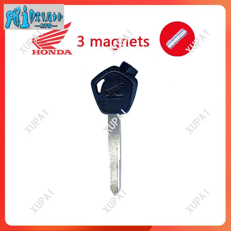 RTO 【Ann-Car】Motor Blank Key for Honda Click 125i 150 honda beat fi v2 ...