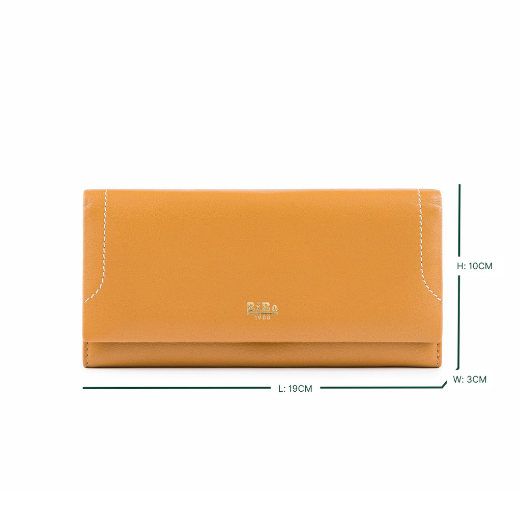 Bibo 315166 Leather Long wallet for Women (Lucy) | Shopee Philippines
