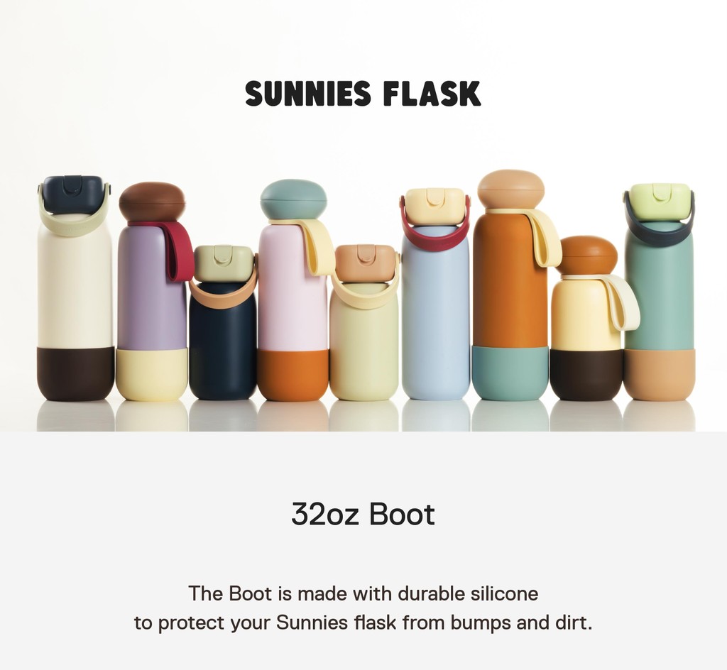 Sunnies Flask 32oz Boot (Water Tumbler Accessory Protection Boot ...